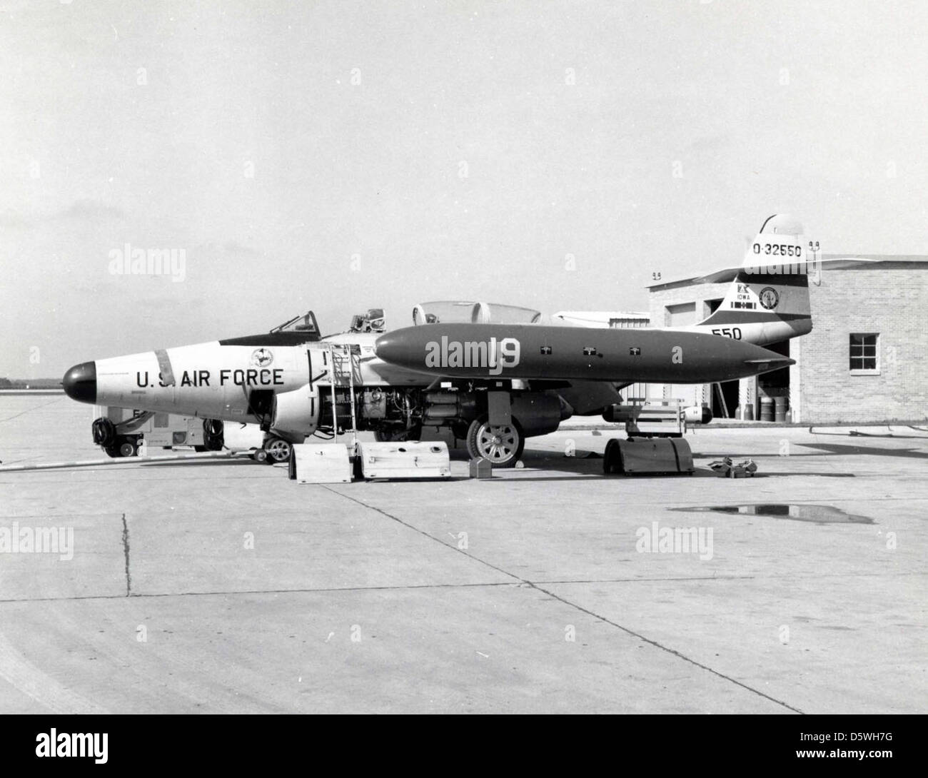 Northrop (F-89D) F-89J-60-NO "Scorpion" of the 126th FIS, Wisconsin ANG ...