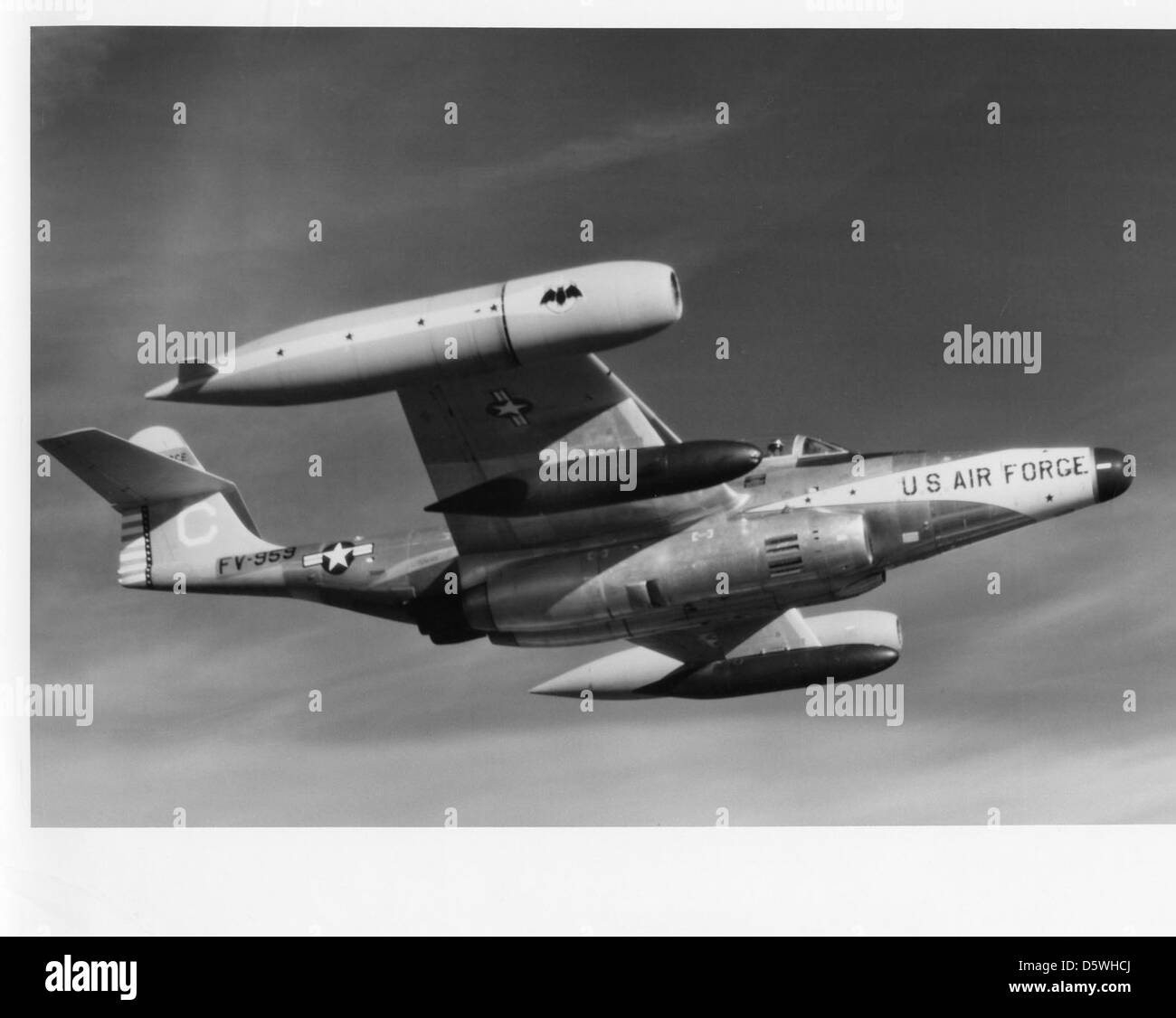 The Northrop F-89D 'Scorpion' was an all-weather interceptor aircraft ...