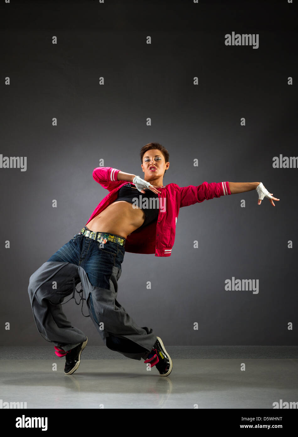beautiful dancer Studio Shot Stock Photo - Alamy