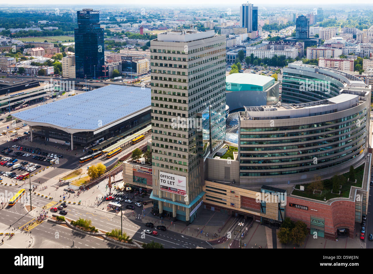 Warsaw central railway station hi-res stock photography and images - Alamy