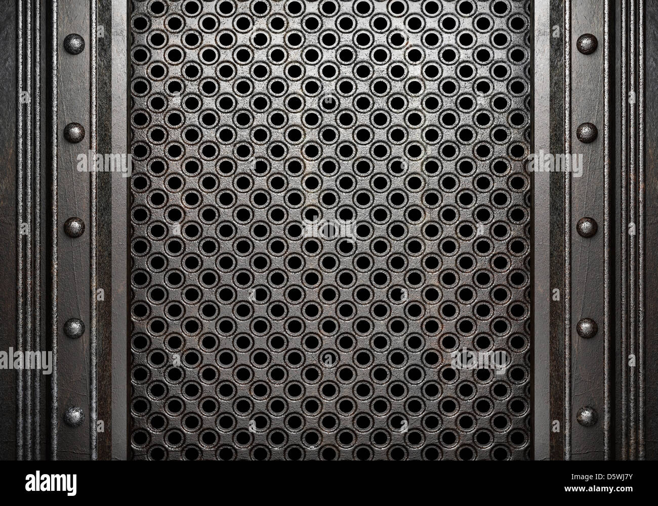 metal on wall Stock Photo - Alamy