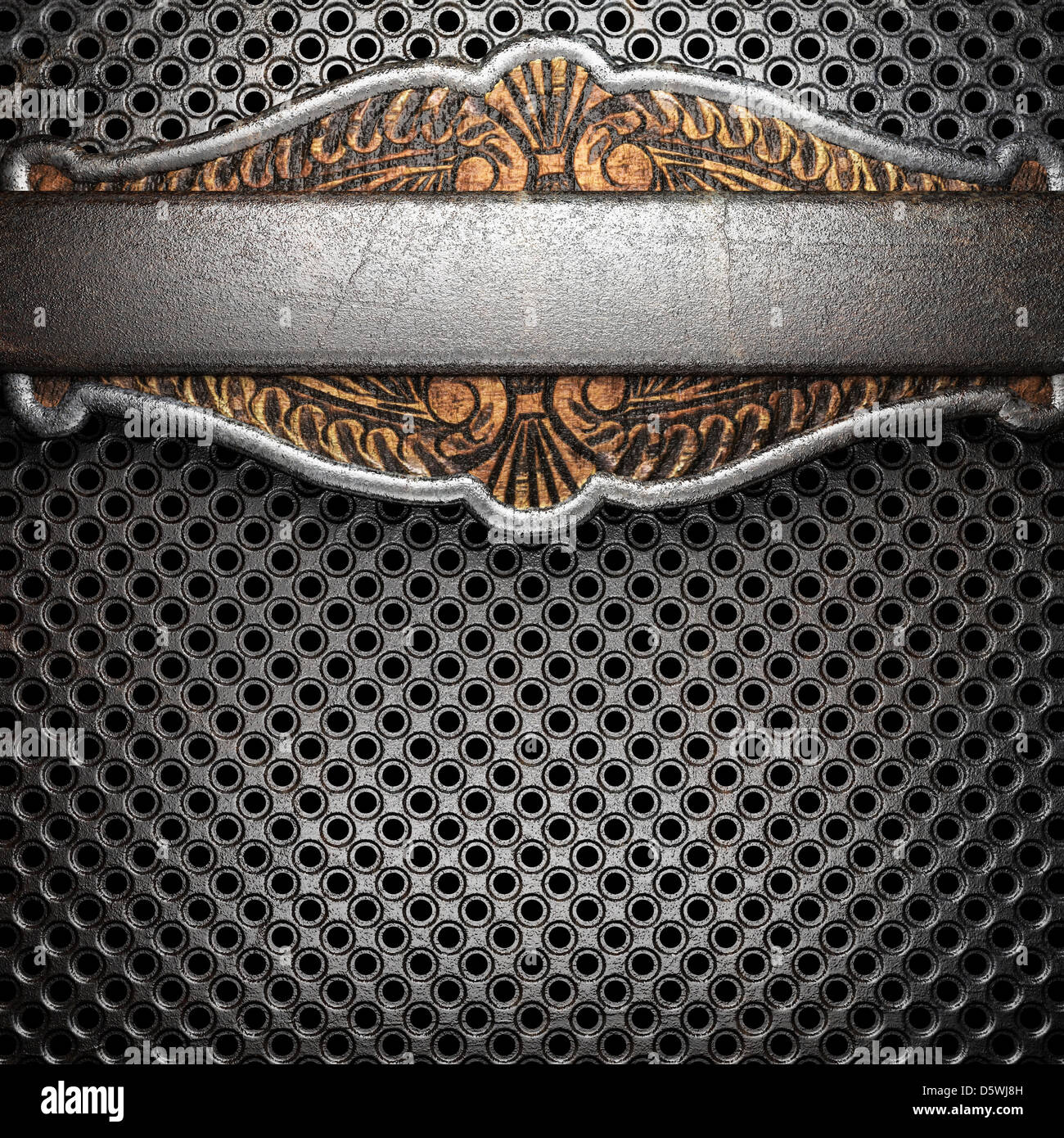 metal on wall Stock Photo - Alamy