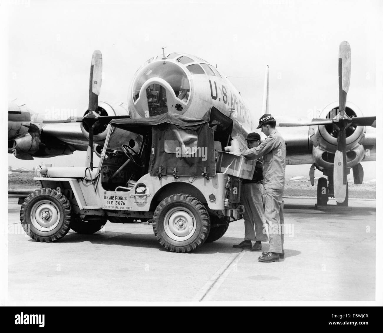 The Boeing RB-50D 'Superfortress' of the 91st Strategic Reconnaissance ...
