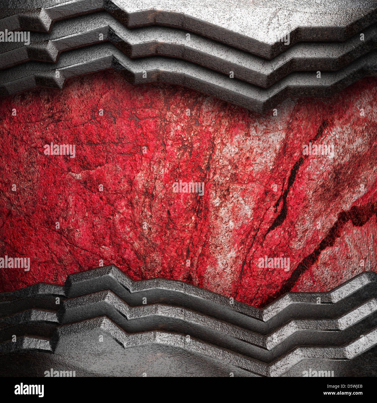 metal on wall Stock Photo - Alamy