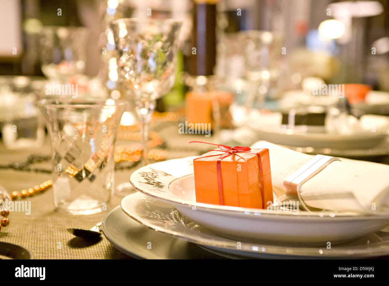 Well Laid Dining Table High Resolution Stock Photography and Images - Alamy