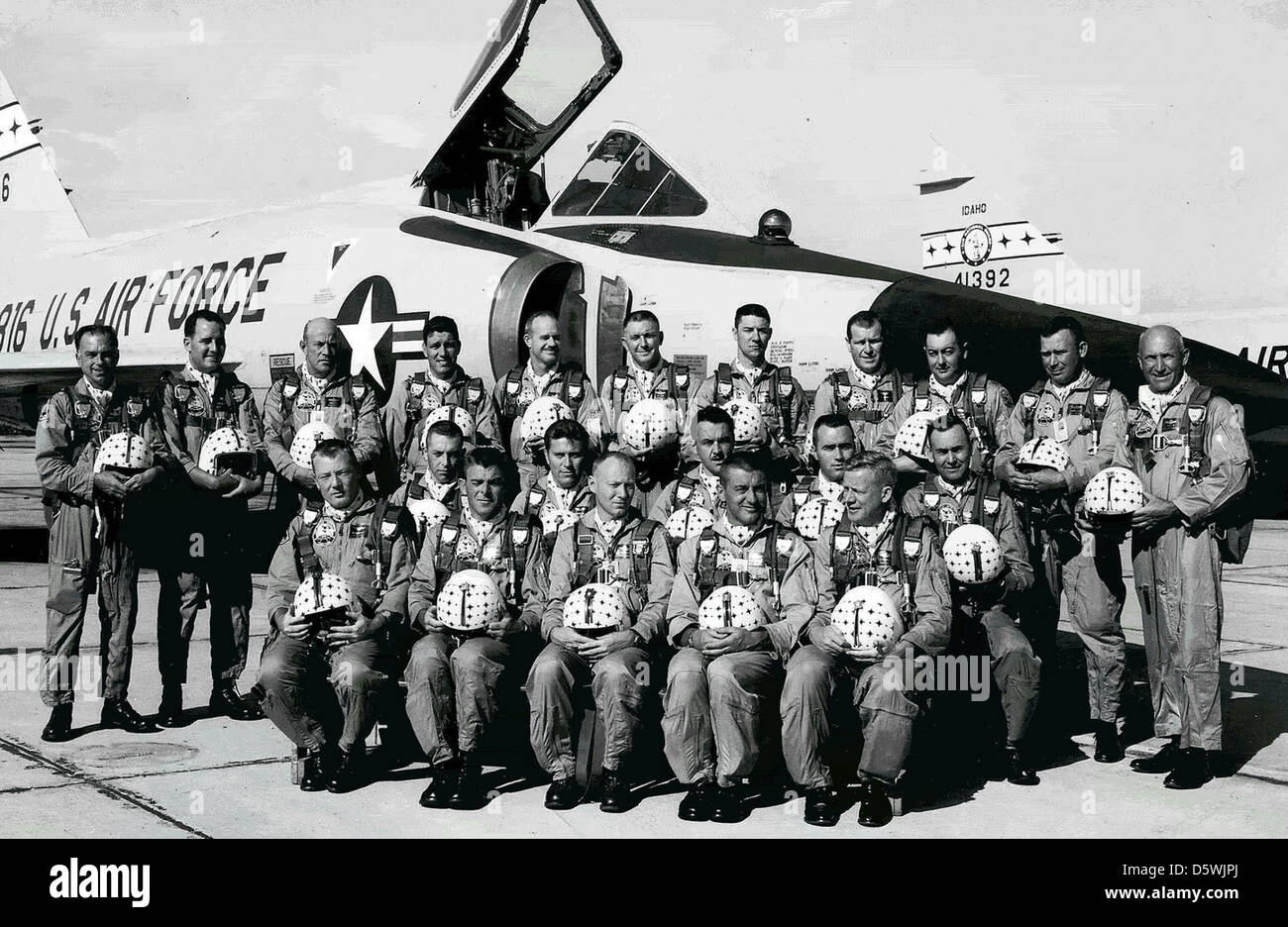 The Convair F-102 'Delta Dagger' of the 190th Fighter Squadron, Idaho ...