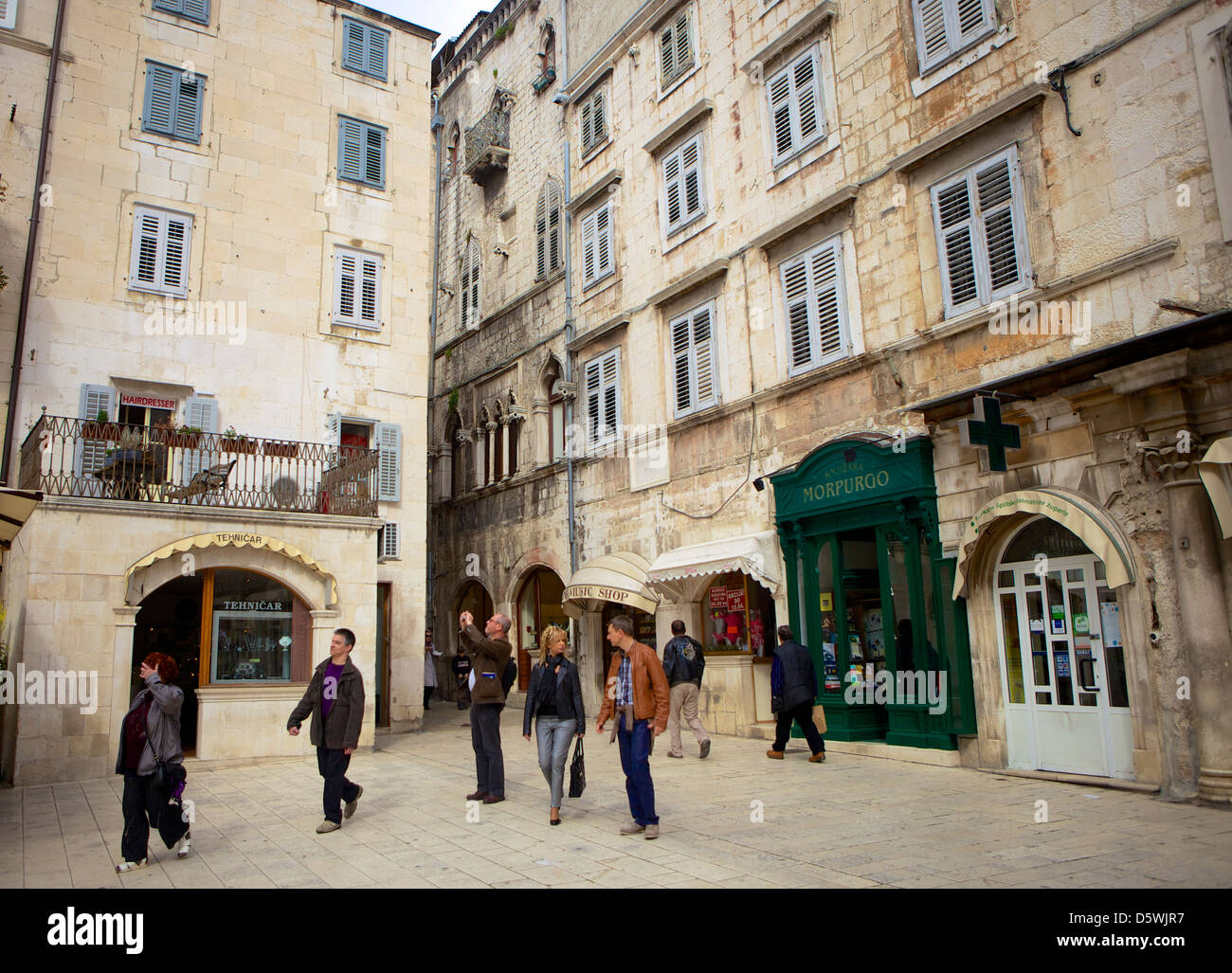 Split croatia and old town hi-res stock photography and images - Alamy