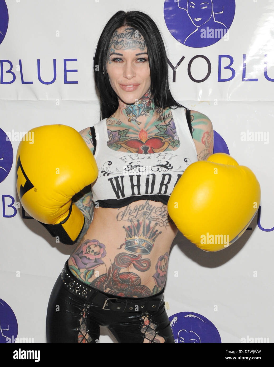 Michelle"Bombshell" McGee appears at the Damon Feldman Pillow Fight ...