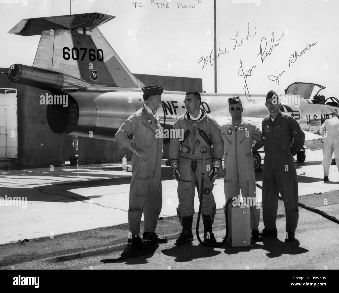 The Lockheed NF-104A 'Starfighter' was a modified version of the F-104A ...