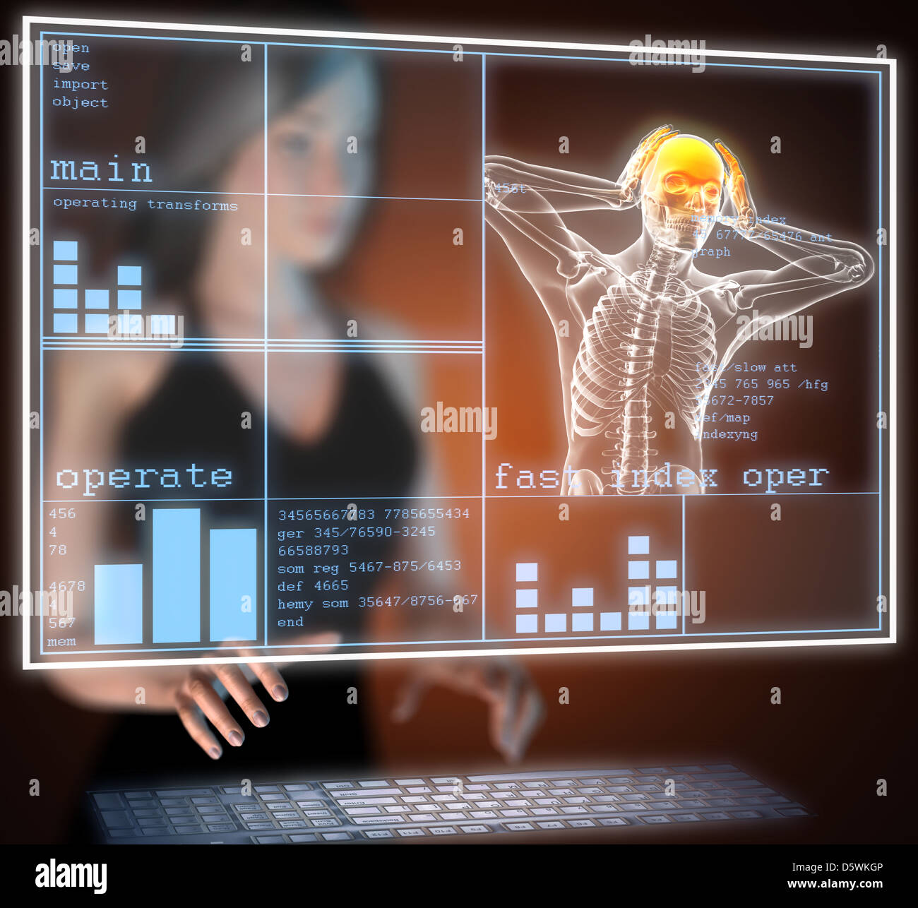 Woman radiography scan on hi-res stock photography and images - Alamy