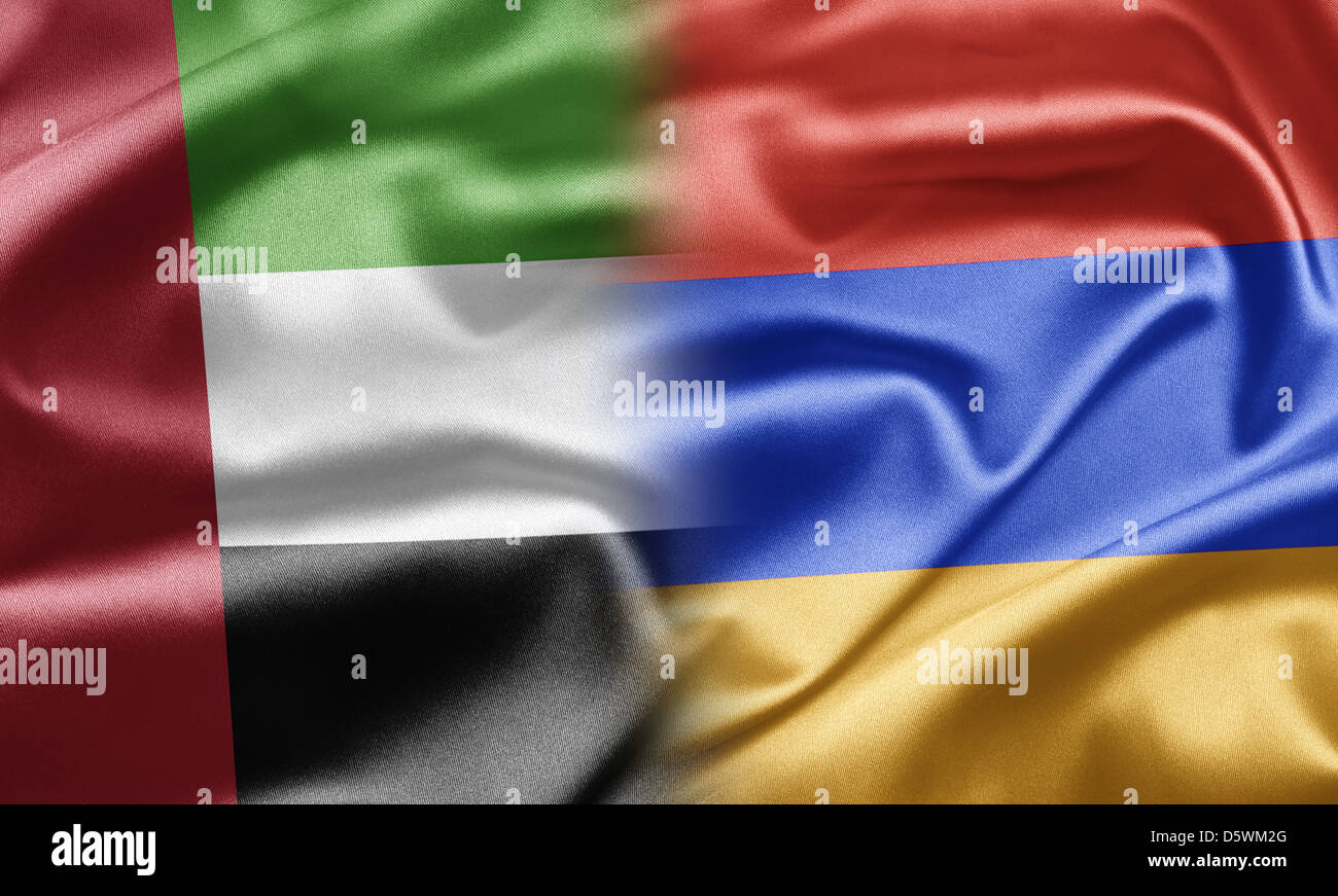 United Arab Emirates and Armenia Stock Photo - Alamy