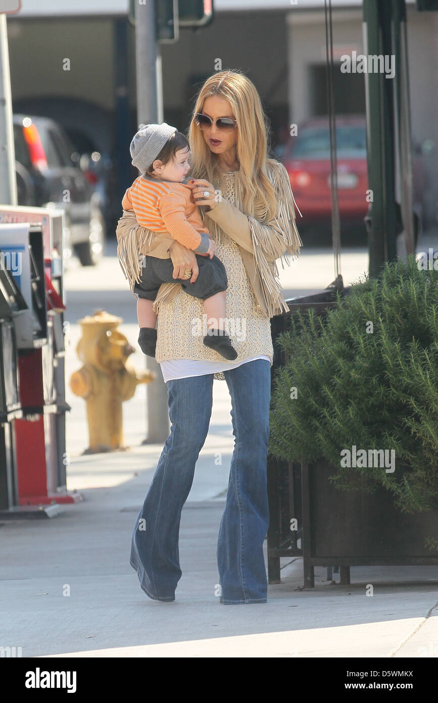 Rachel Zoe and son Skyler Berman out and about in West Hollywood Los ...