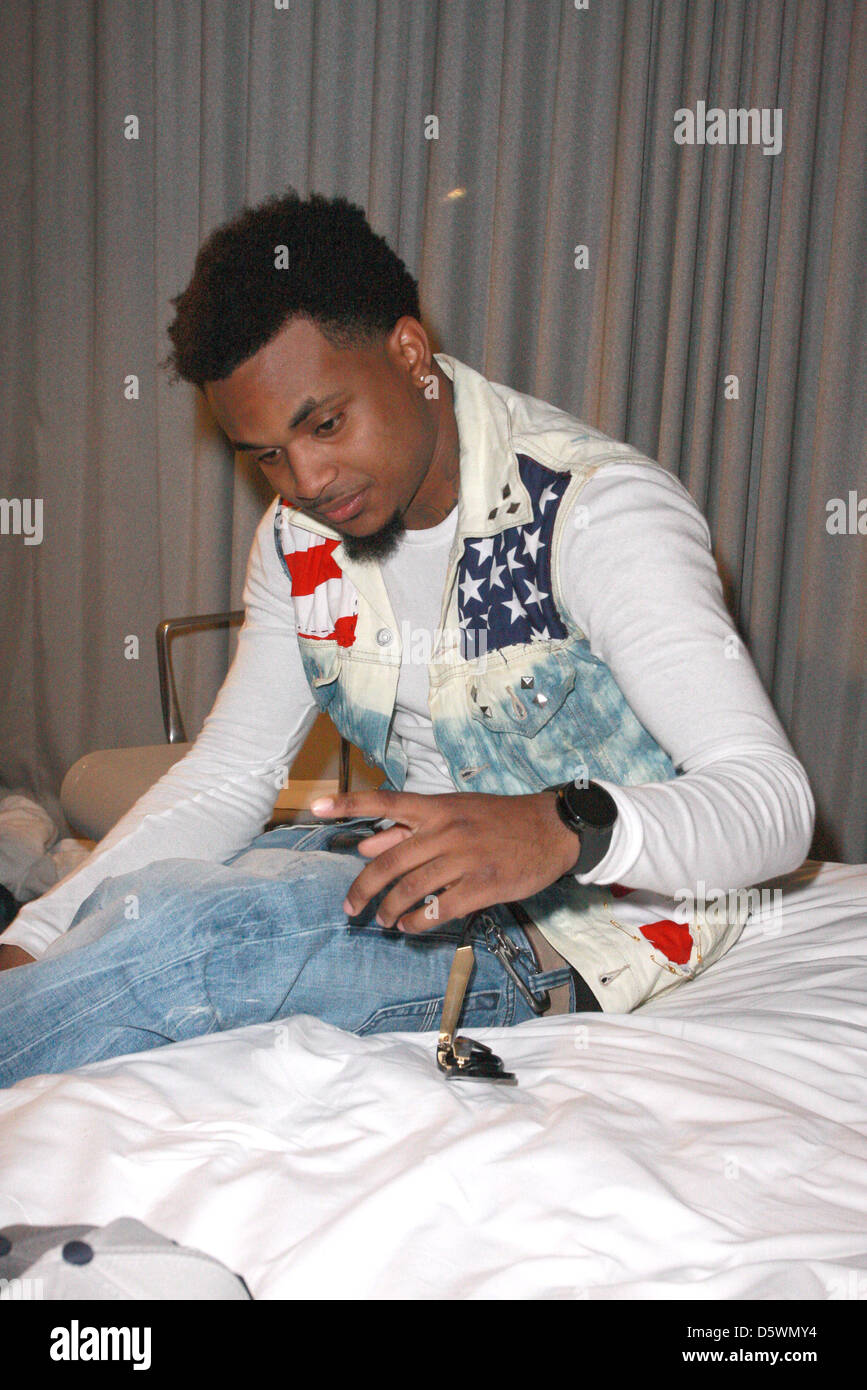 Lakeem 'Ali' Mattox The Hip Hop Group Travis Porter hanging out the ...