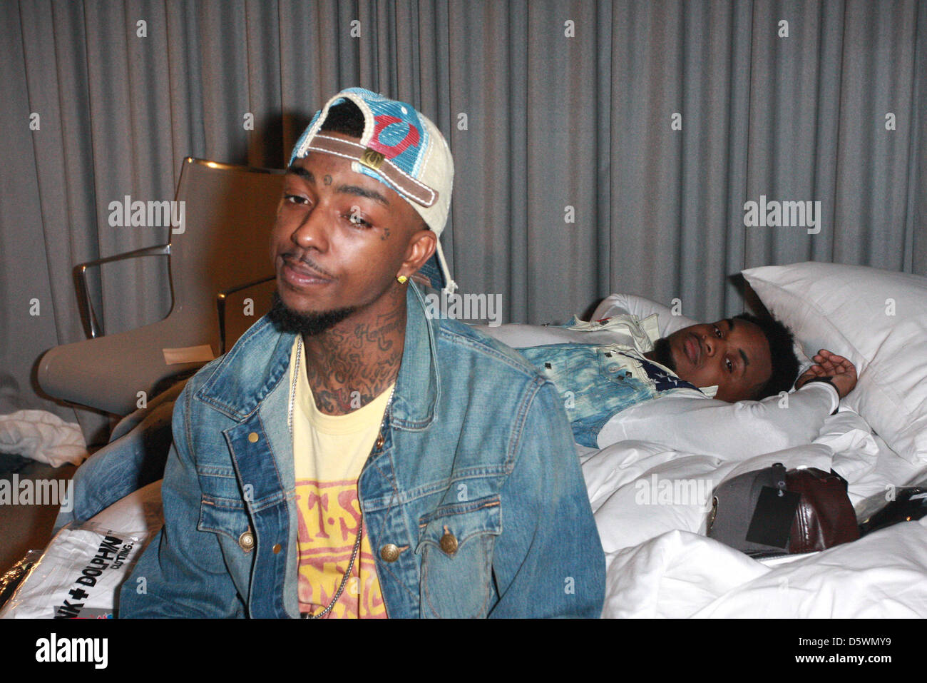 Harold 'Strap' Duncan, Lakeem 'Ali' Mattox The Hip Hop Group Travis ...