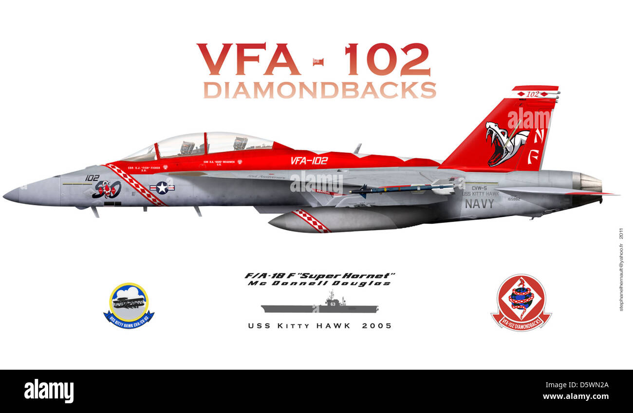 VFA-102 is a U.S. Navy fighter attack squadron known for its operations ...
