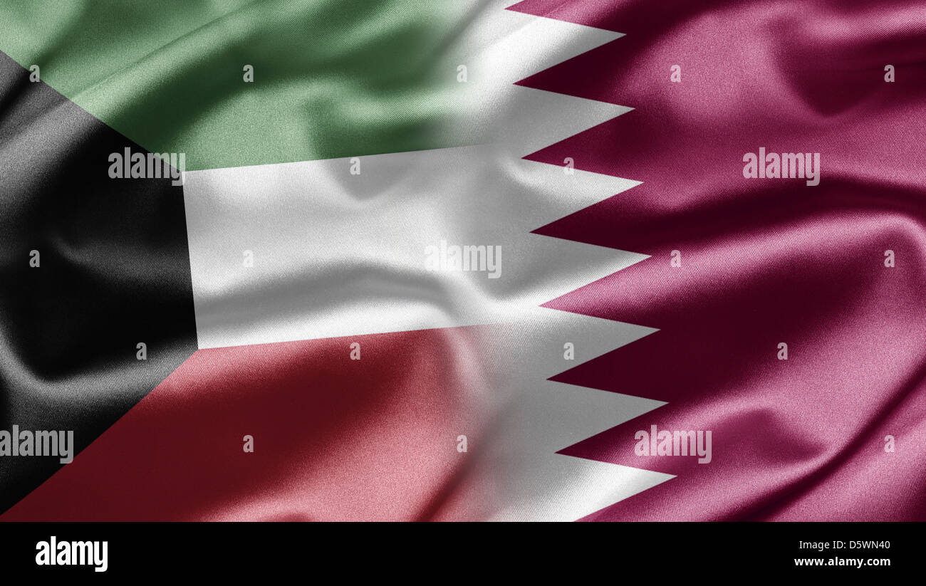 Kuwait and Qatar Stock Photo - Alamy