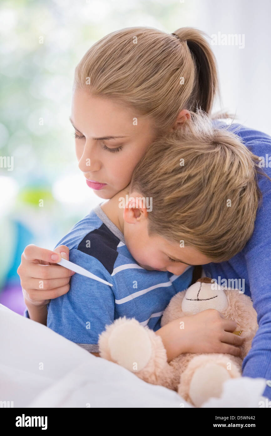 Digital thermometer arm hi-res stock photography and images - Alamy