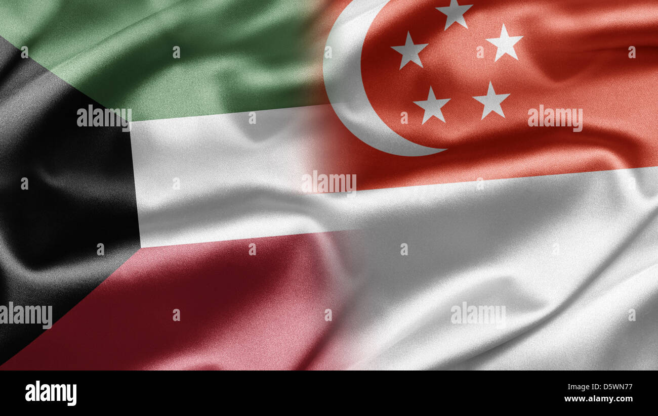 Kuwait and Singapore Stock Photo - Alamy