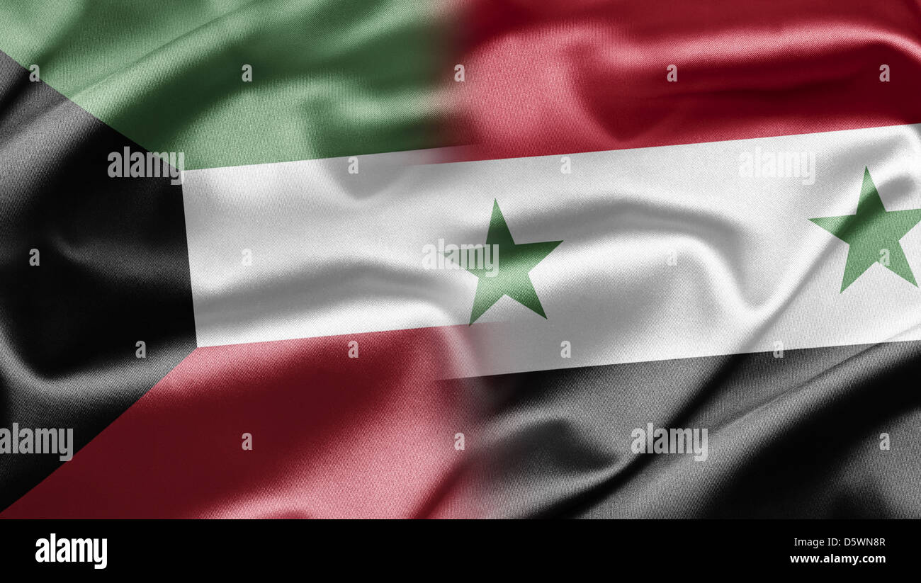 Kuwait and Syria Stock Photo - Alamy