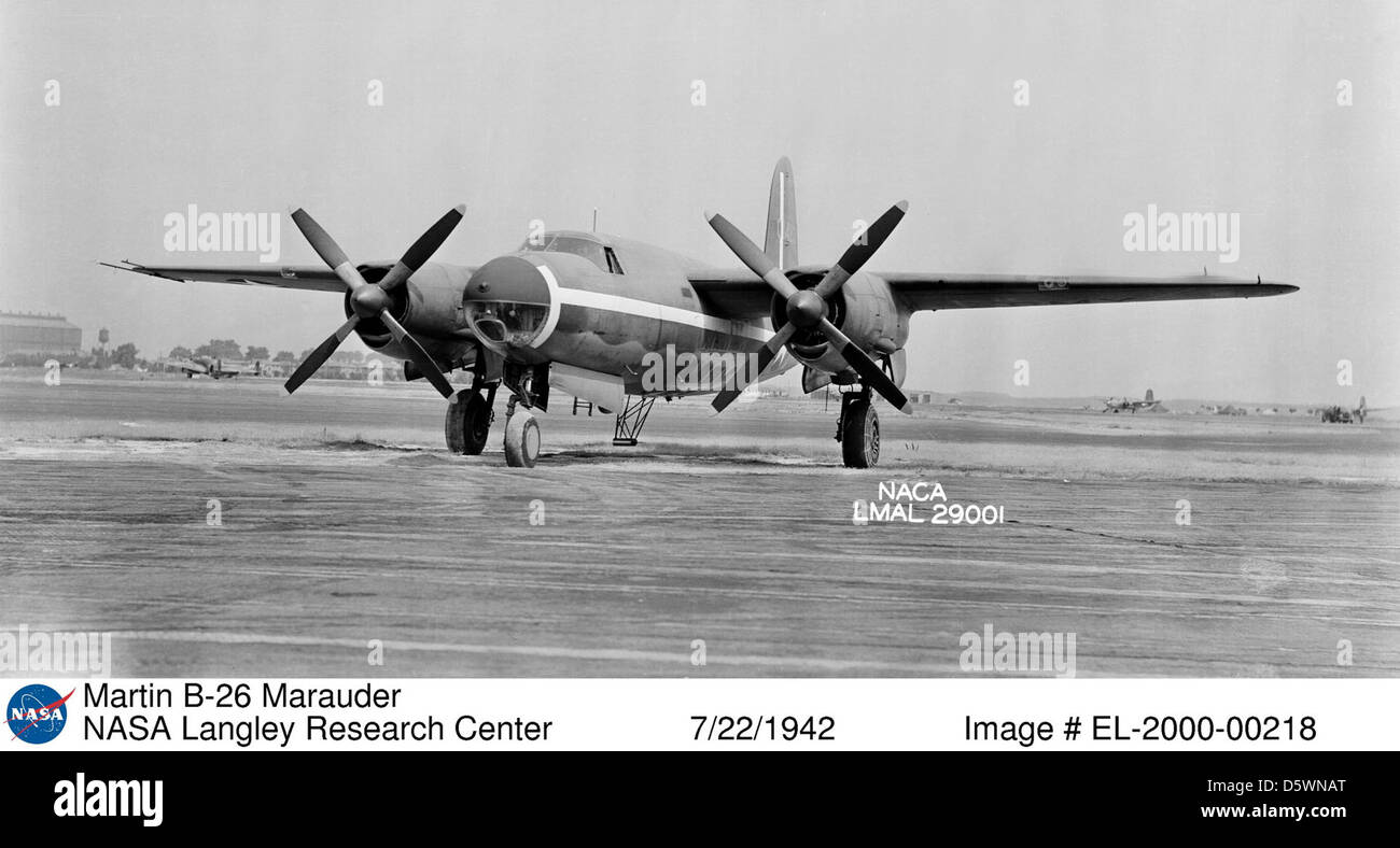 The Martin B-26 'Marauder' was a U.S. Army Air Forces medium bomber ...