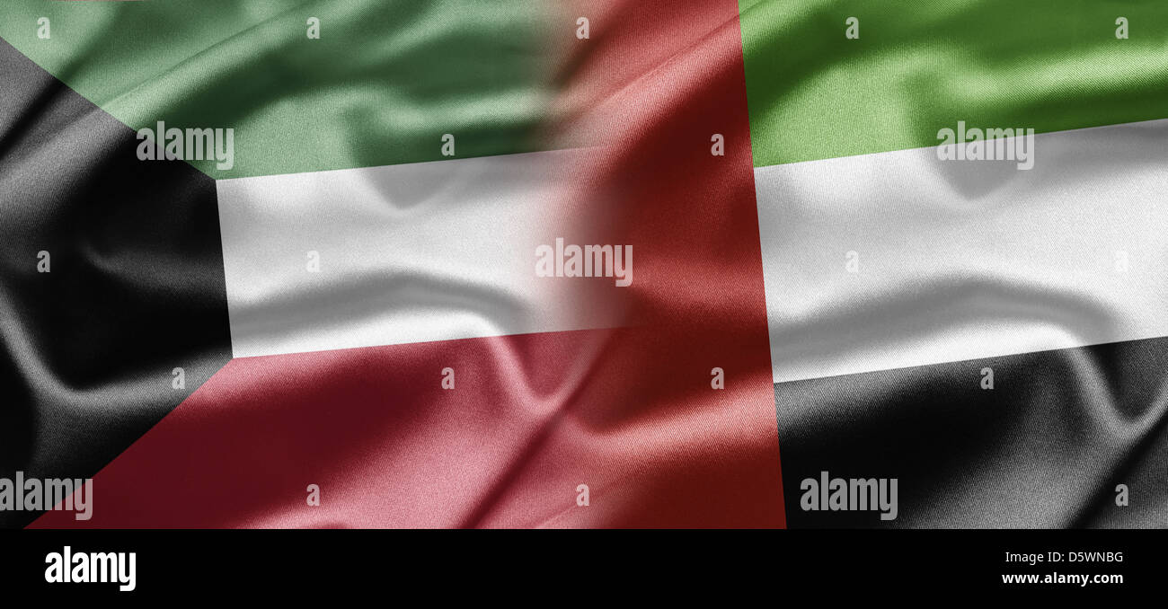 Kuwait and United Arab Emirates Stock Photo - Alamy