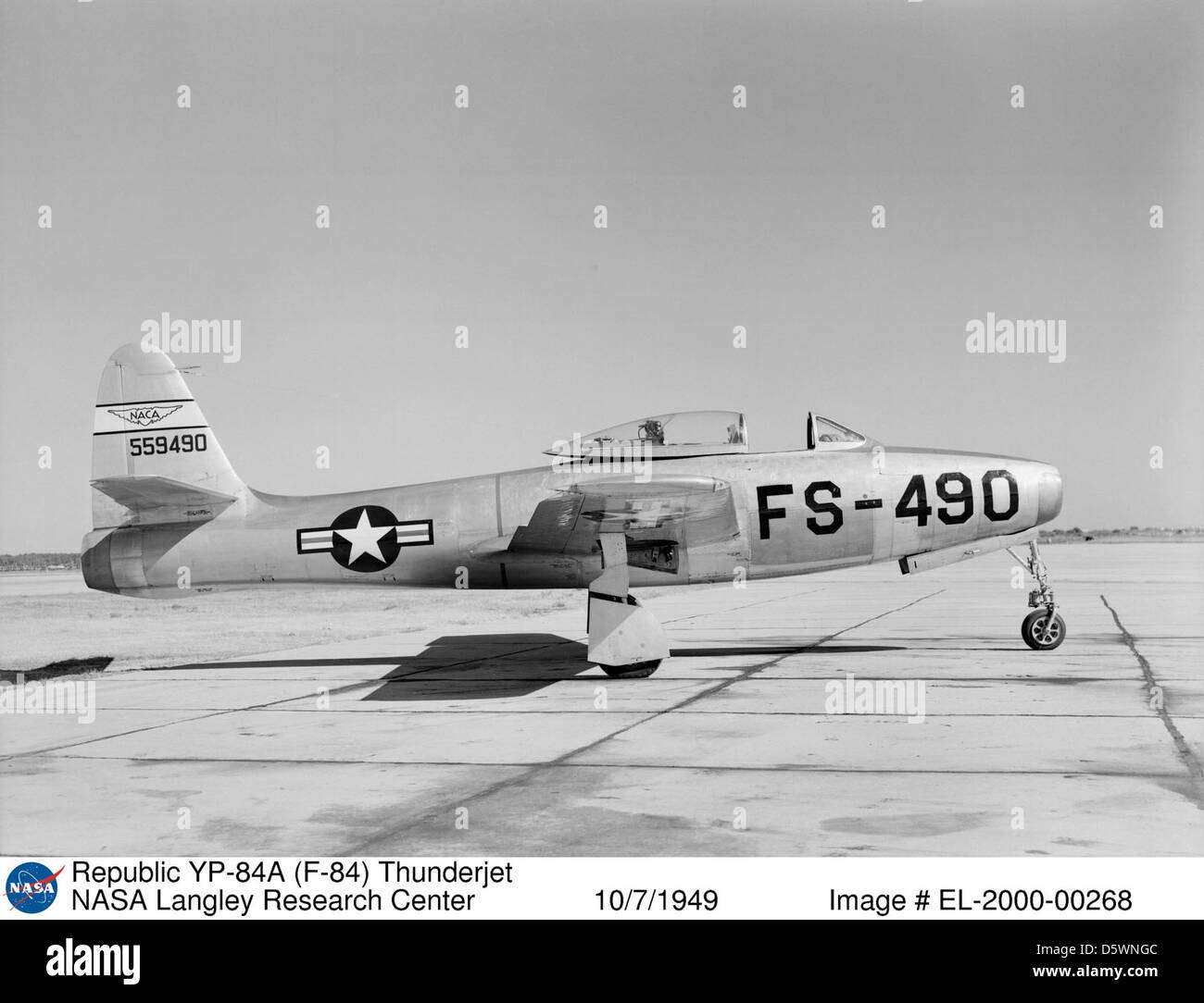 Republic f 84 thunderjet hi-res stock photography and images - Alamy