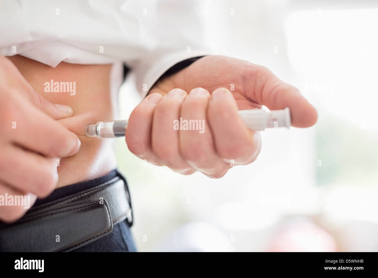 Stomach Injection Stock Photos & Stomach Injection Stock Images - Alamy