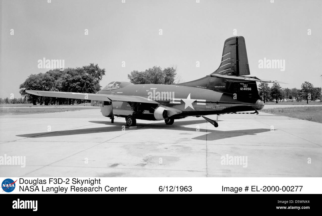 The Douglas F3D-2 Skynight was a carrier-based all-weather fighter used ...