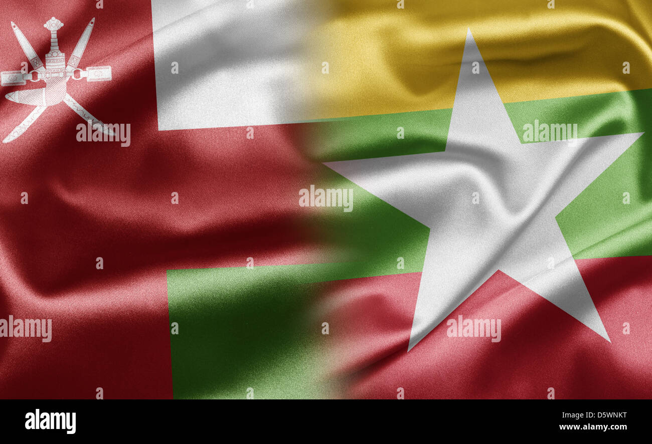 Oman and Myanmar Stock Photo - Alamy