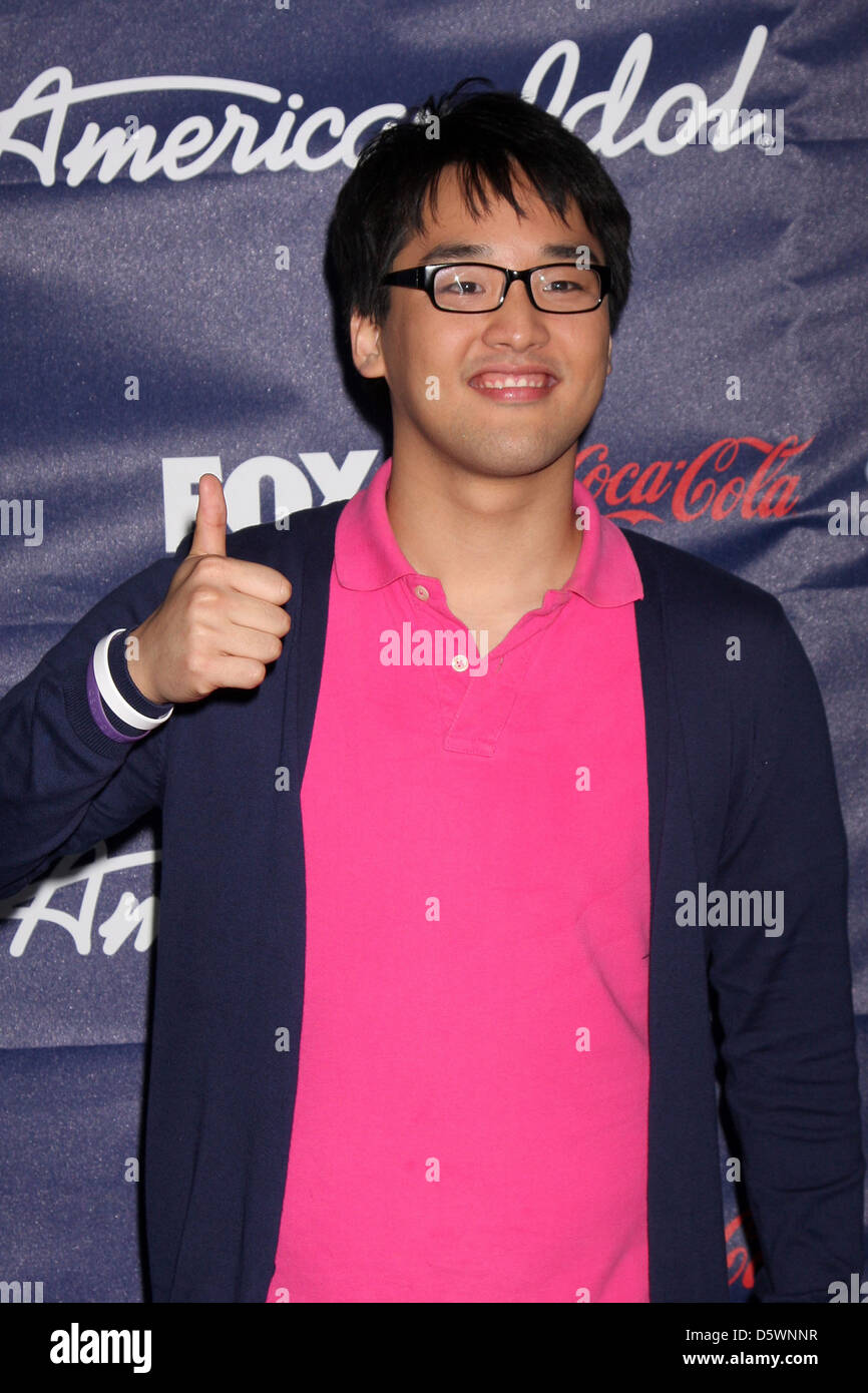 Heejun Han The American Idol Season 11 Top 13 Party held at the The ...
