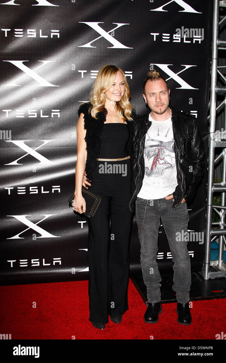 Malin akerman and roberto zincone hi-res stock photography and images ...