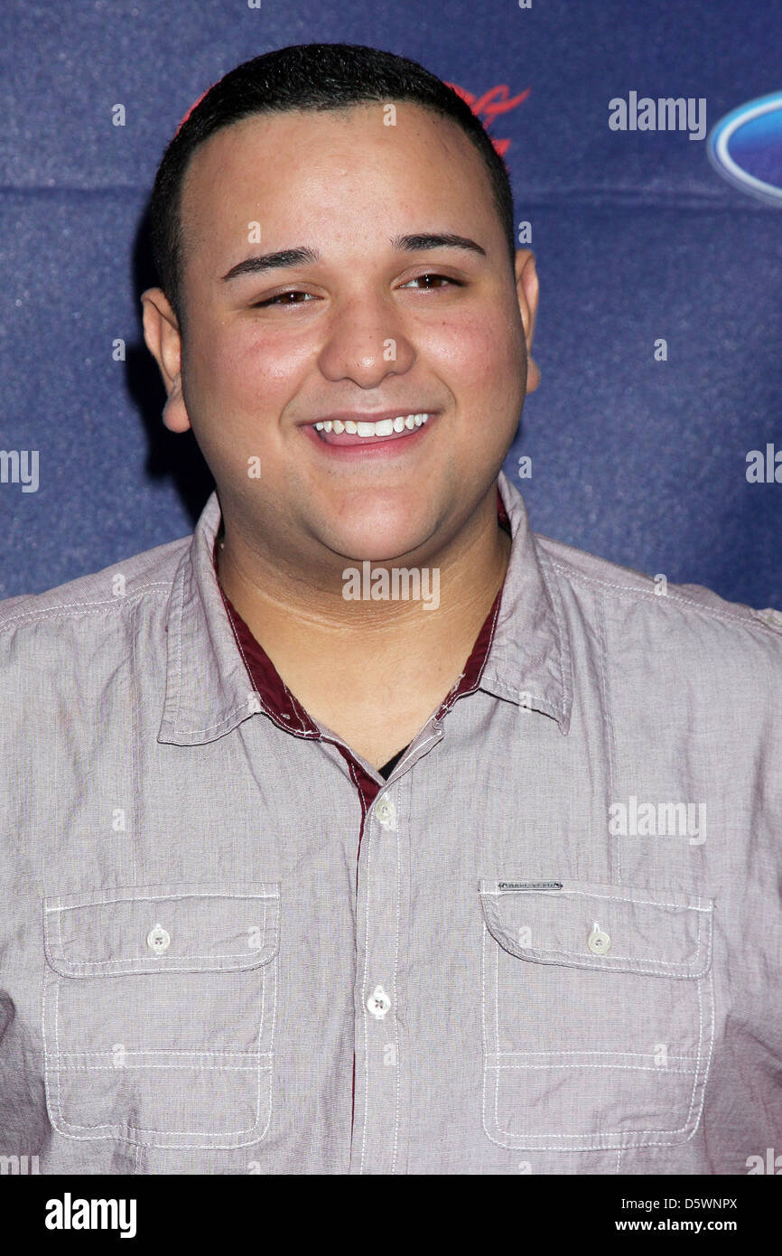 Jeremy Rosado The American Idol Season Top Party held at the The Grove ...