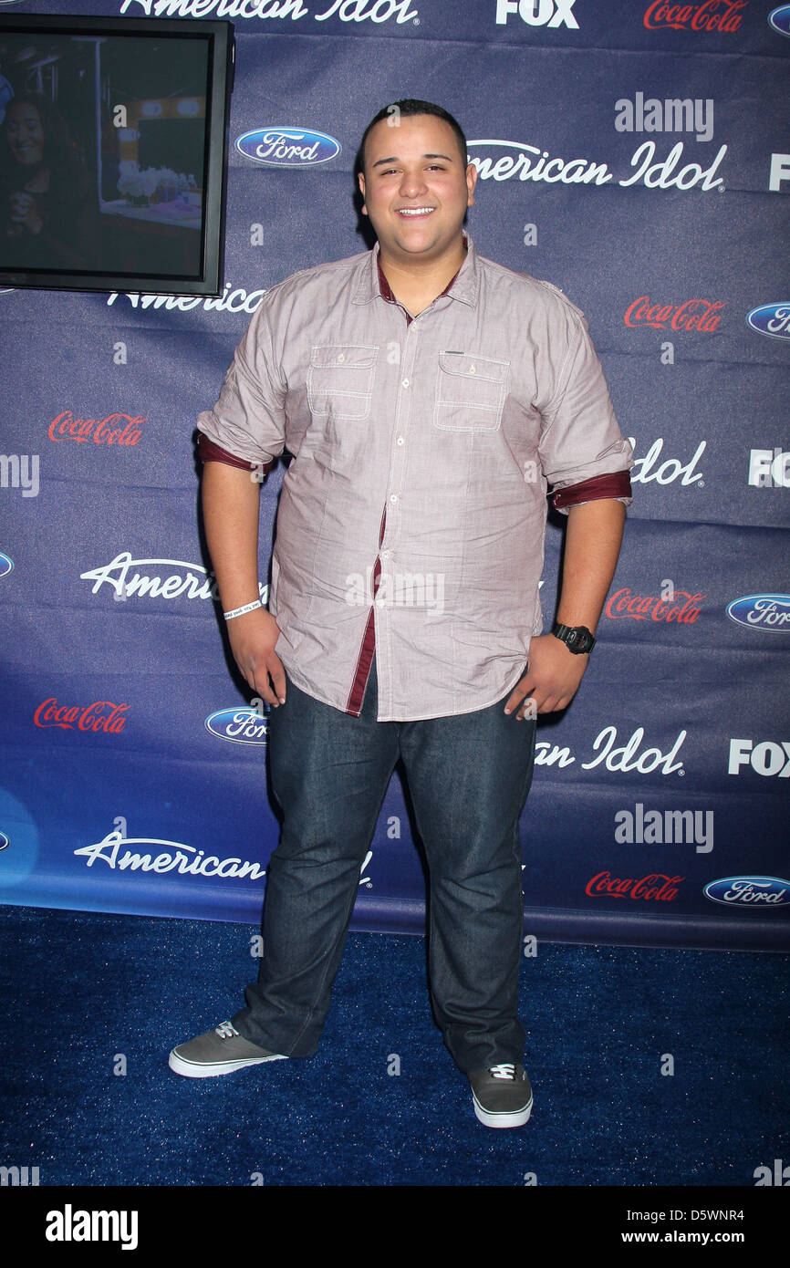 Jeremy Rosado The American Idol Season 11 Top 13 Party held at the The ...
