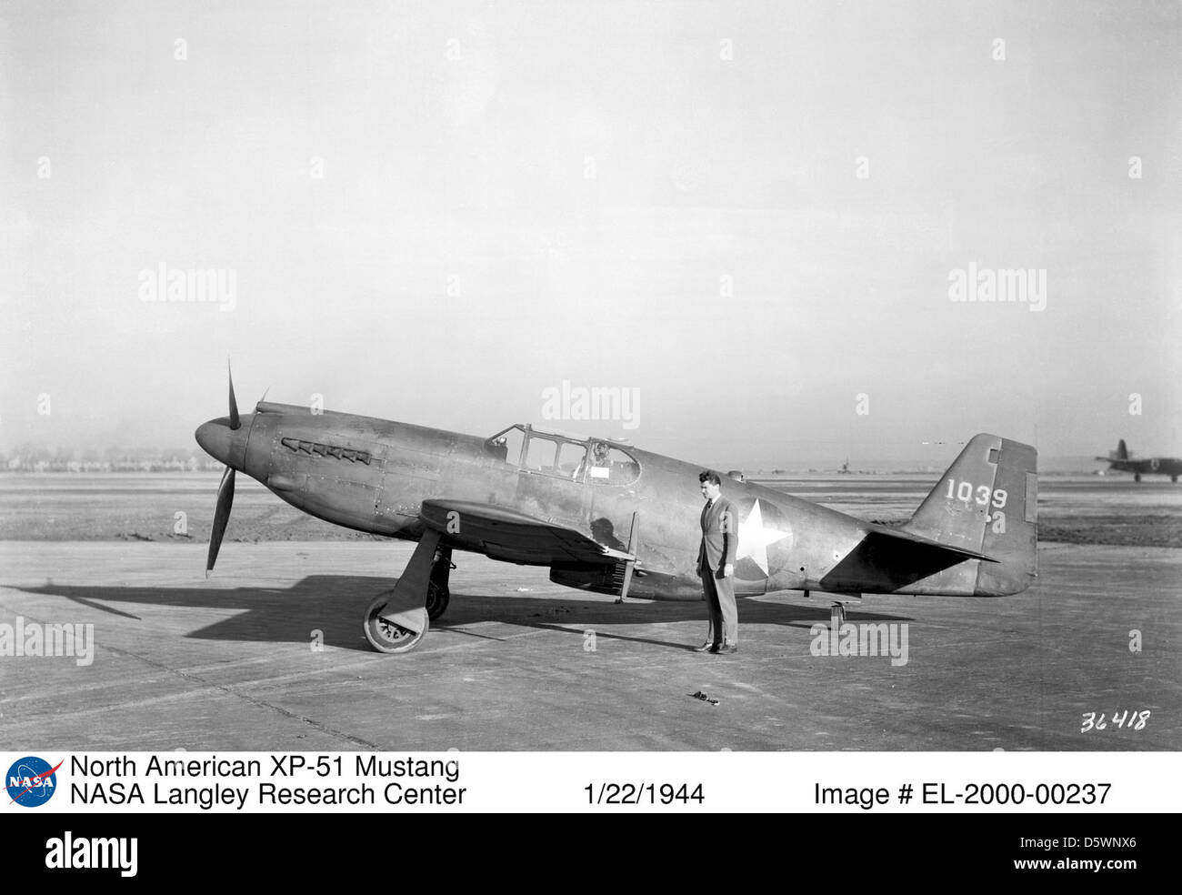 The North American XP-51 'Mustang' was an experimental aircraft ...