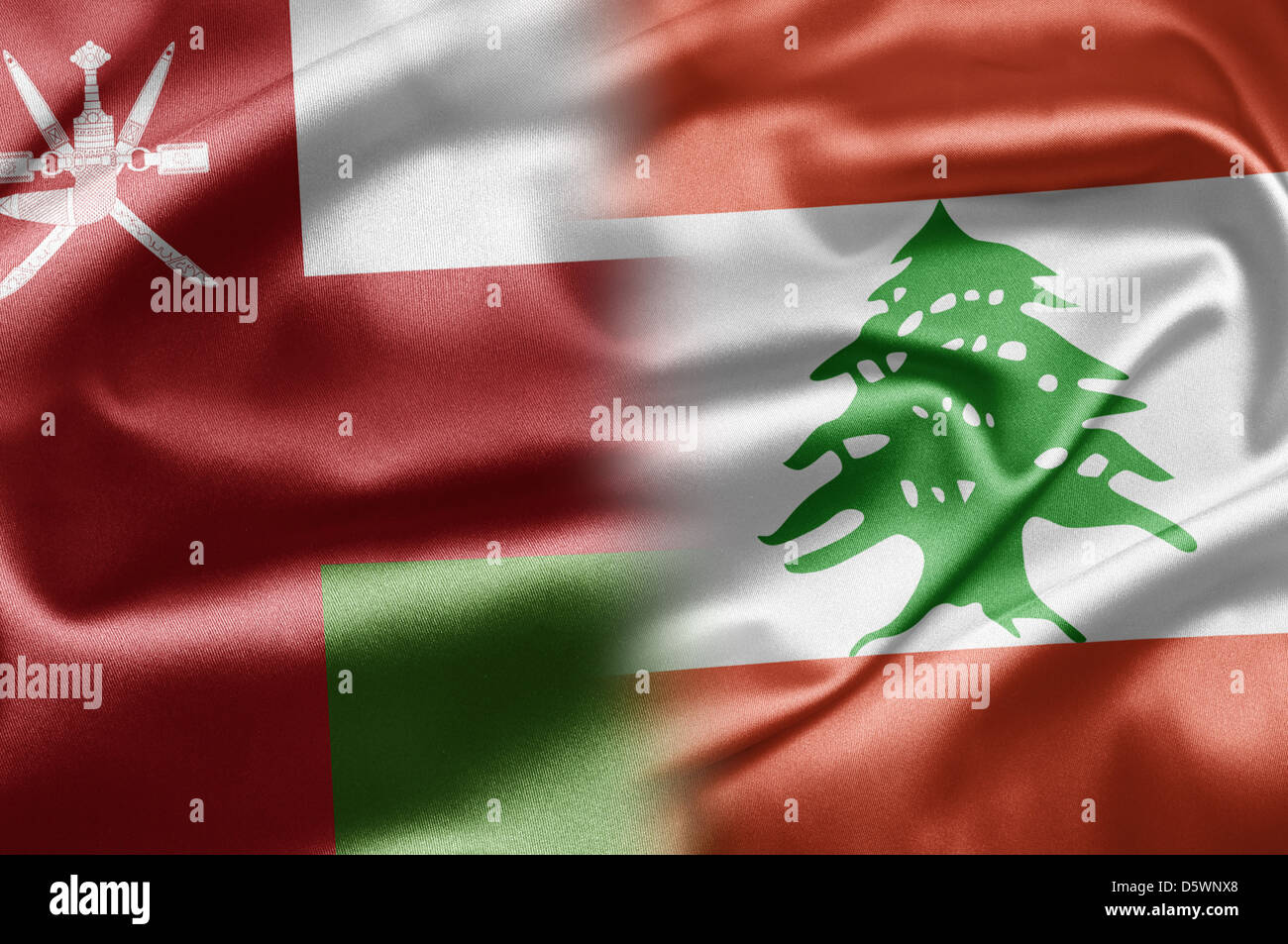 Oman and Lebanon Stock Photo - Alamy