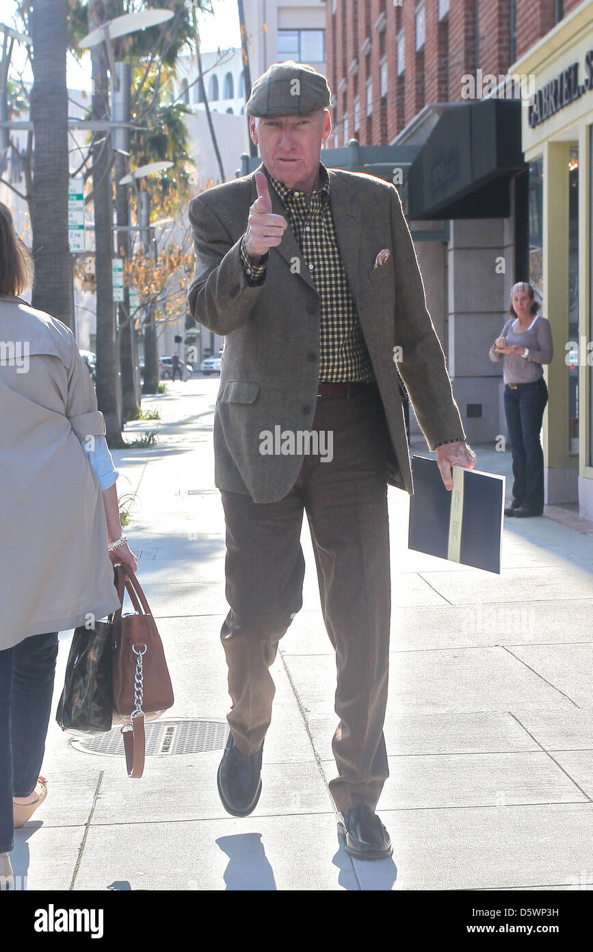 Ed Lauter out and about in Beverly Hills Los Angeles, California - 01. ...