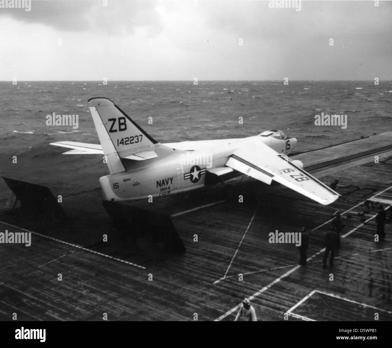 Douglas A3D-2 "Skywarrior" of VAH-4, redesignated VAQ-131 Stock Photo ...