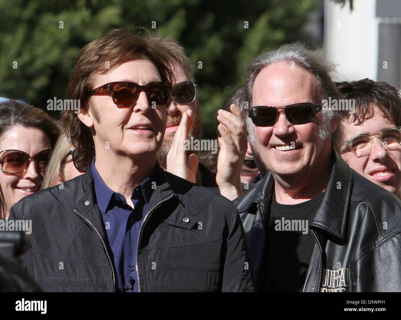 Paul McCartney, Neil Young Paul McCartney Honored with a star on The ...