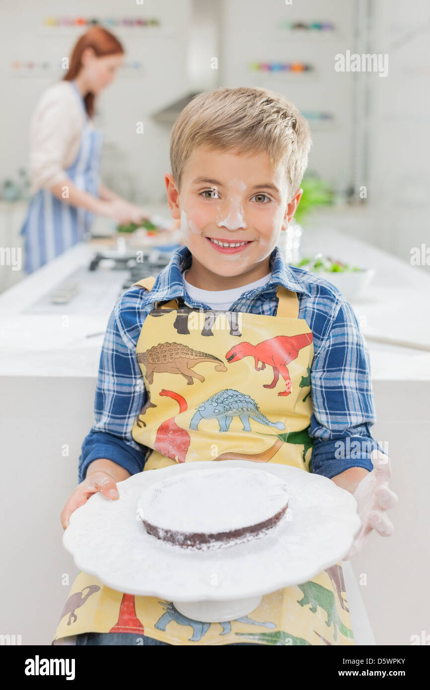 Young woman covered in flour hi-res stock photography and images - Alamy