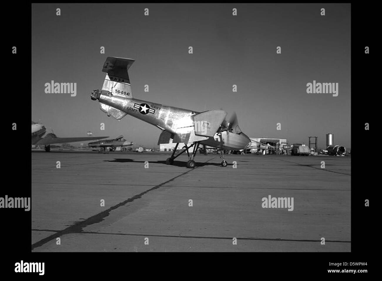 The NACA Ryan VZ-3 Model 92 was a Vertical Take-Off and Landing (VTOL ...