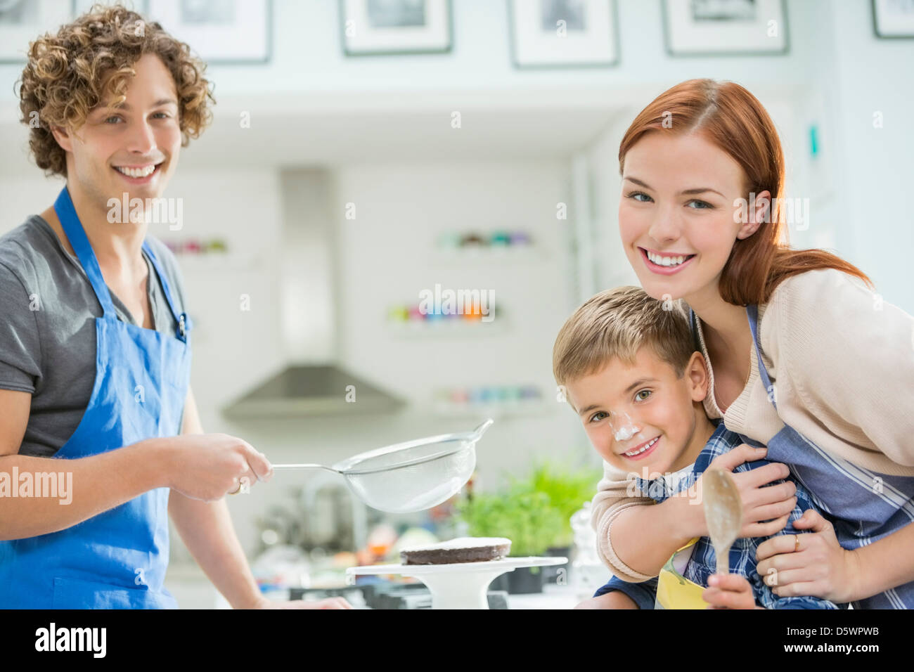 Husband cooking mess hi-res stock photography and images - Alamy