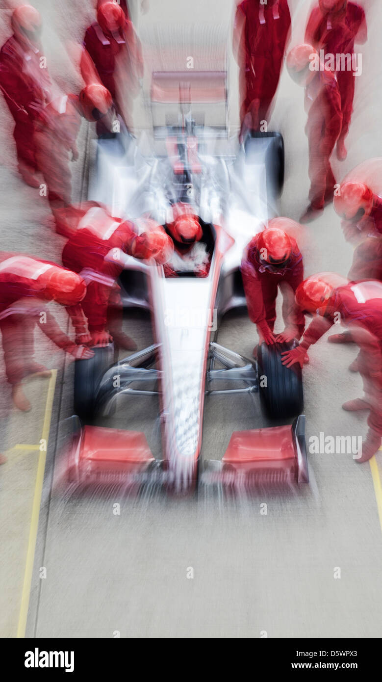 Formula one pit stop hi-res stock photography and images - Alamy