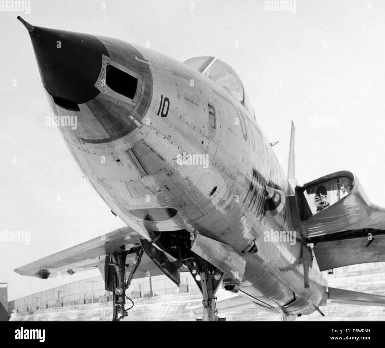 The Republic F-105B Thunderchief was a supersonic jet aircraft used by ...