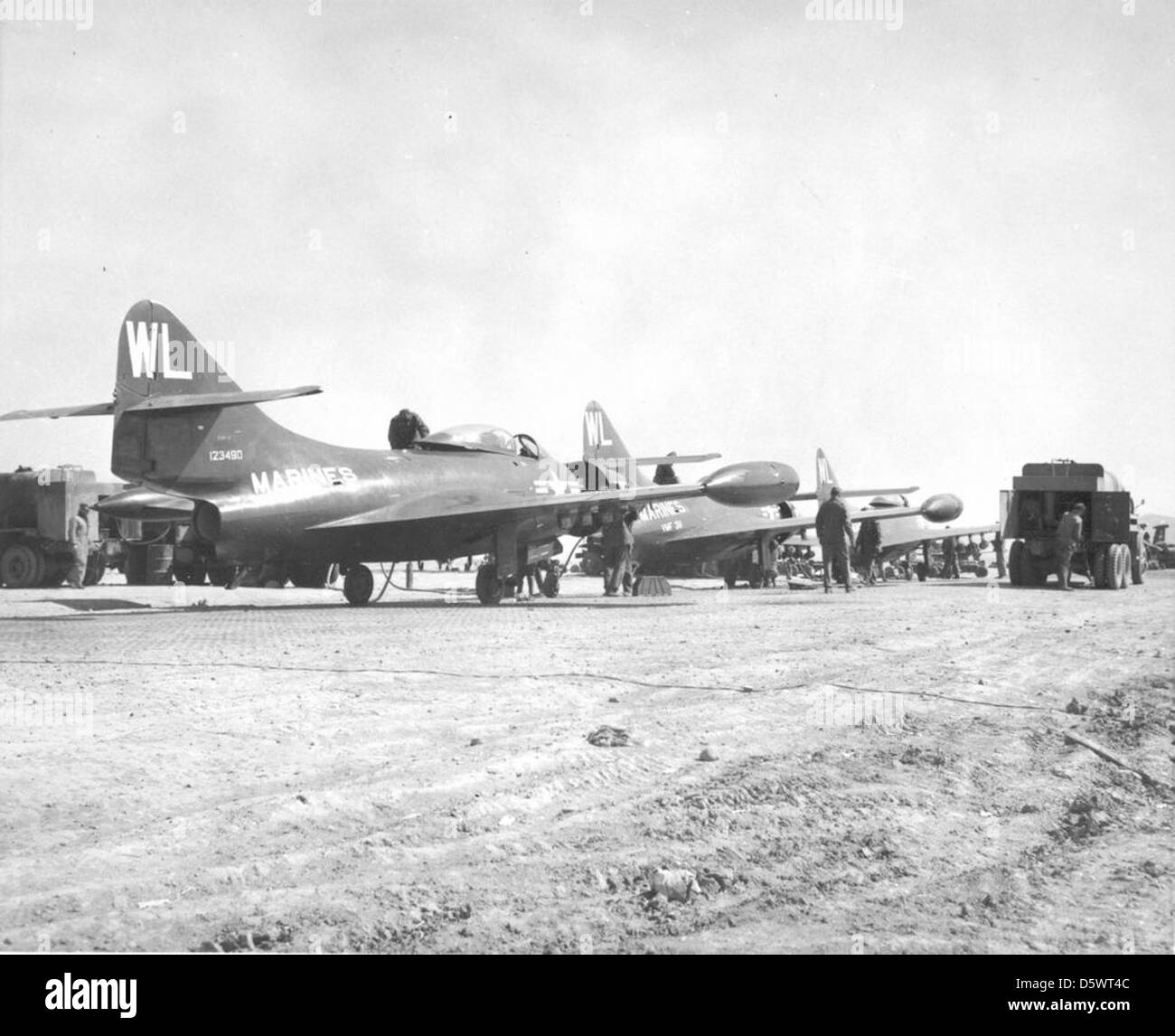 Grumman f9f panther hi-res stock photography and images - Alamy