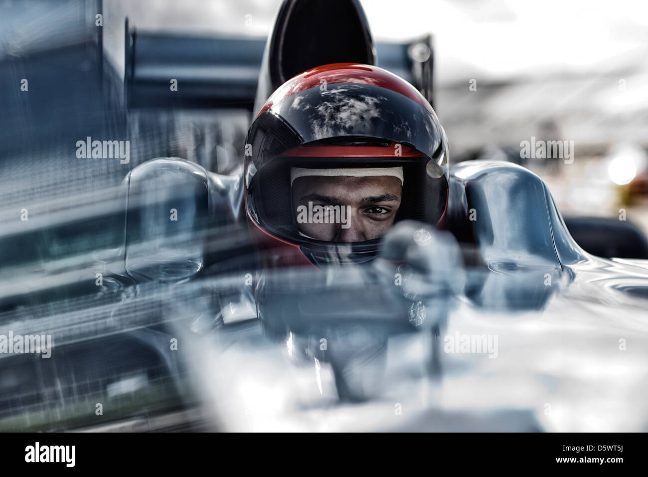 Racing car sitting driver hi-res stock photography and images - Alamy