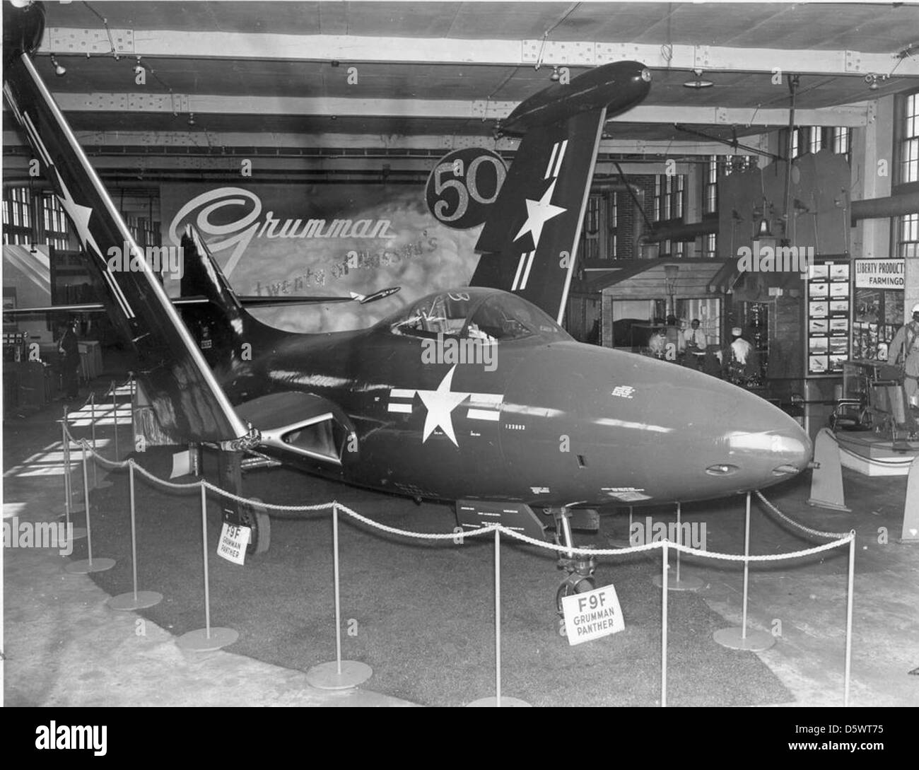 Grumman f9f panther fighter hi-res stock photography and images - Alamy