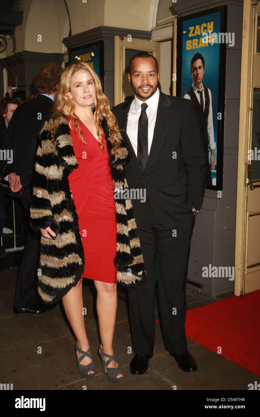 Cacee Cobb, Donald Faison 'All New People' London Press Night held at ...