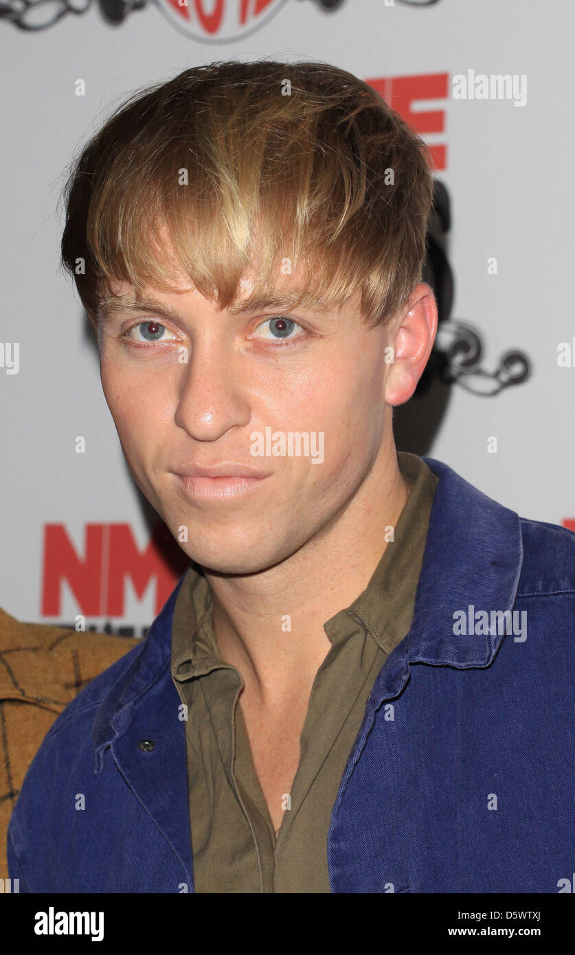Jonathan Pierce of The Drums The NME Awards 2012 held at The Brixton ...