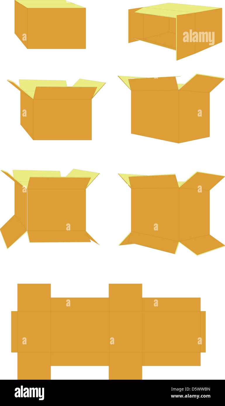 Box color hi-res stock photography and images - Alamy