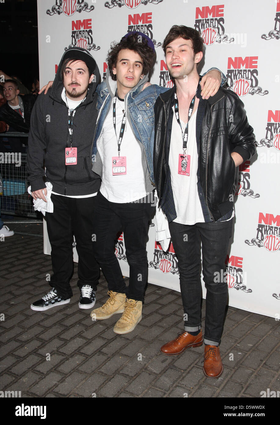 Midnight Beast The NME Awards held at The Brixton Academy -Arrivals ...